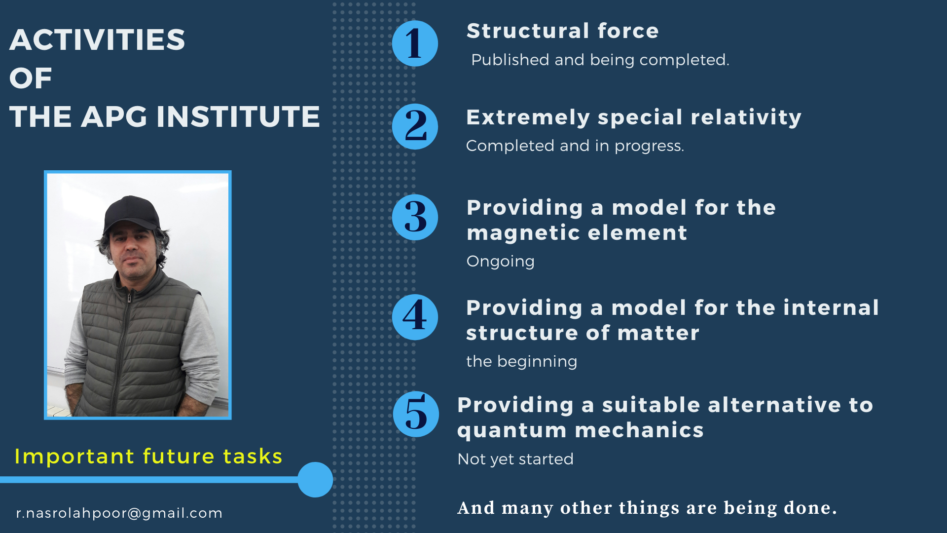 Analytical Physics Group (APG)